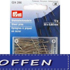 Prym stalen spelden 30x0,6mm 024286 | N&N Stoffen